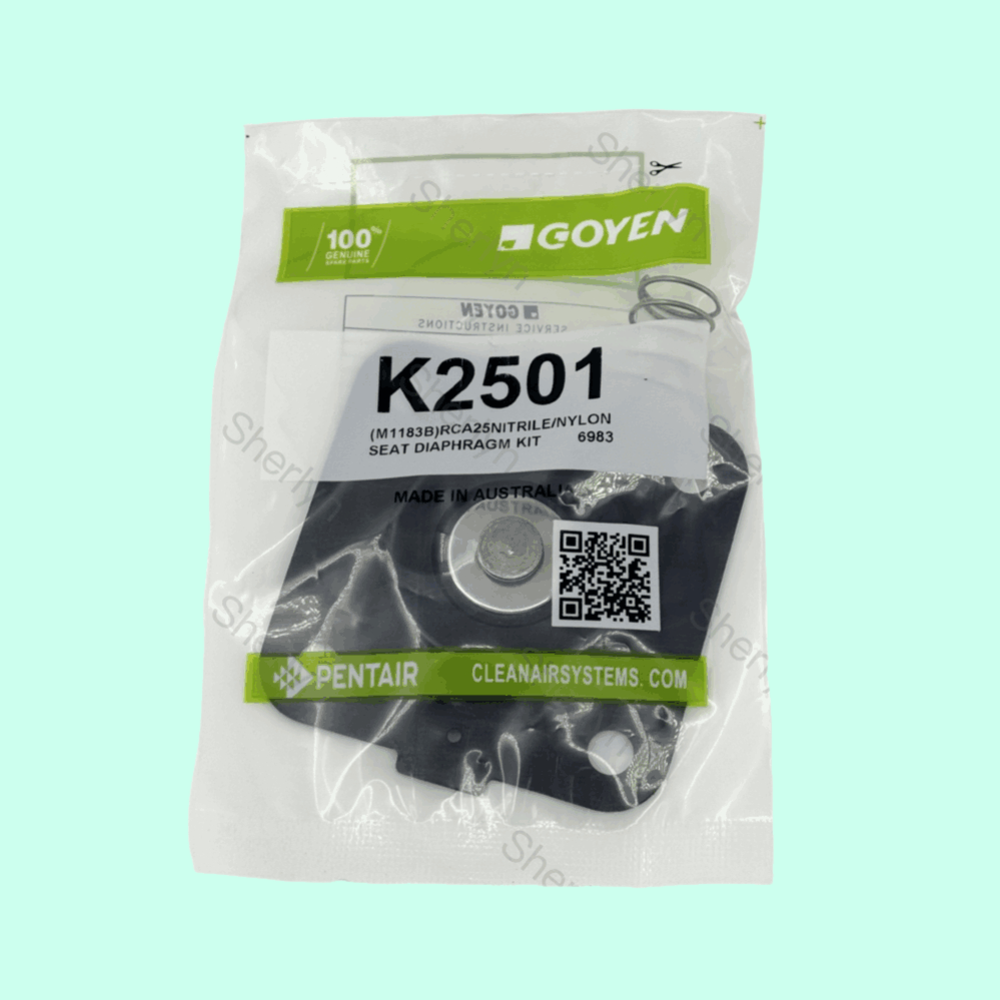 K2500 K2501 1'' ニトリルゴムダイヤフラム修理キット CA25T CA25DD Goyen パルスバルブ用